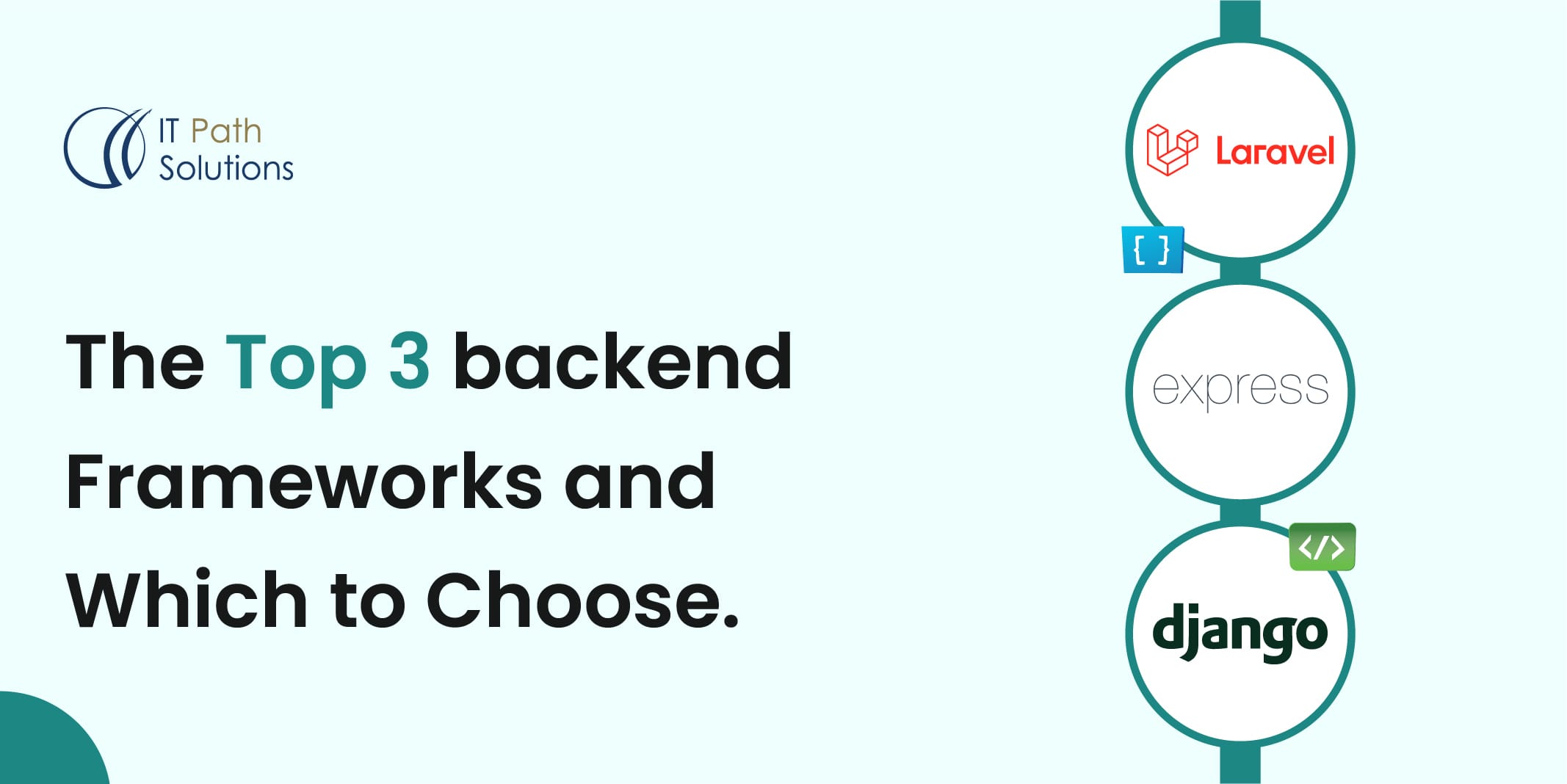 The Top 3 backend Frameworks and Which to Choose - IT Path Solutions